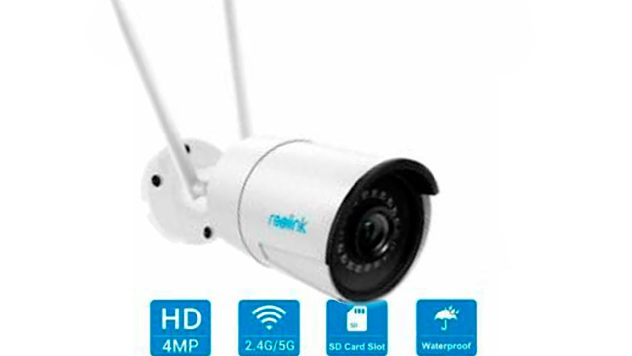 Обзор камеры видеонаблюдения Reolink RLC 410W - YouTube