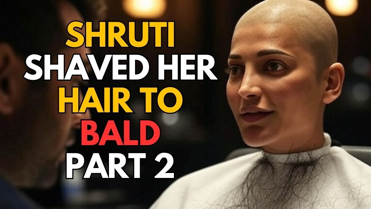 Shruti Shaved Her Hair to Smooth Bald Head - Part 2 - YouTube