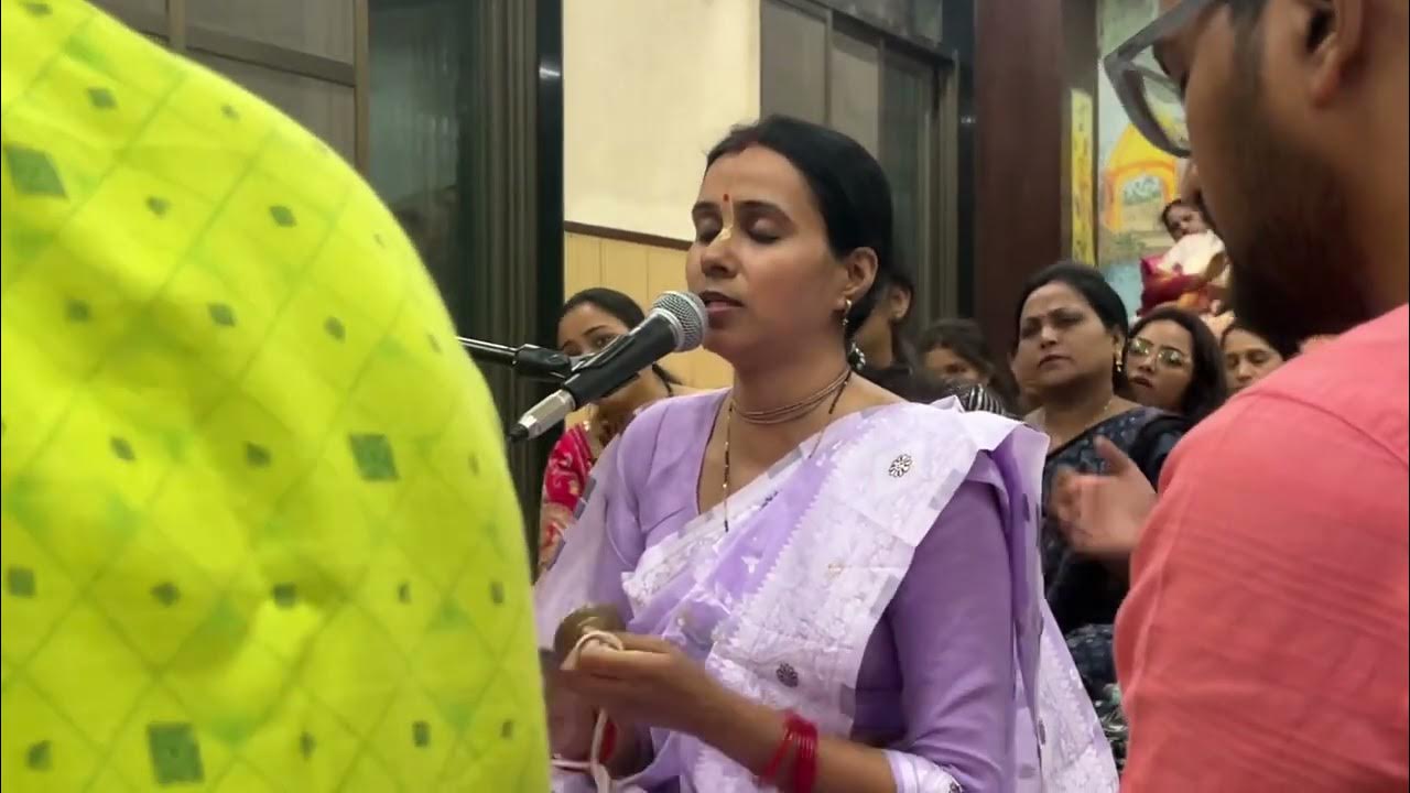 Yashodhara mataji Iskcon Hare Krishna Kirtan Must hear - Part 2 - YouTube