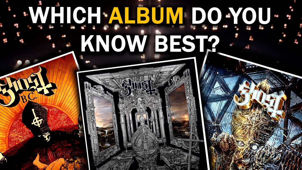 Which GHOST Album Do You Know The Best? - YouTube