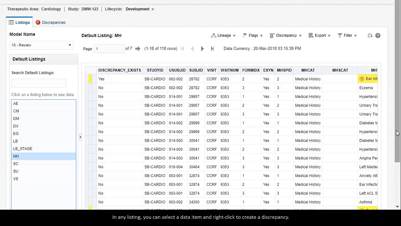 View Data and Create Discrepancies - YouTube