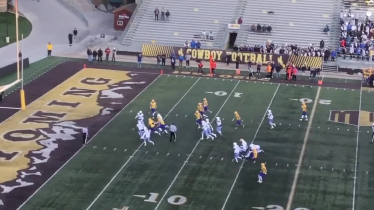 Wyoming star running back Colson Coon joins Montana State - YouTube