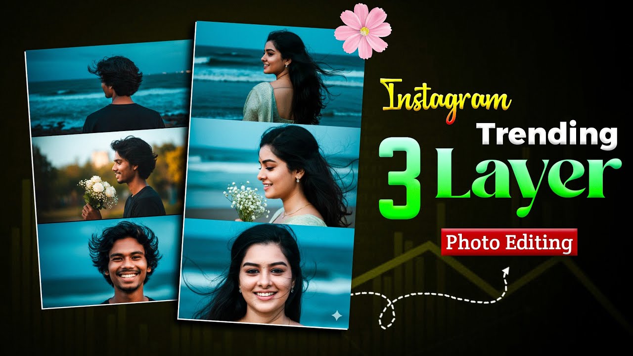 New Trending 3 Layer Photo Editing Prompts | Instagram Viral 3 Layer ...