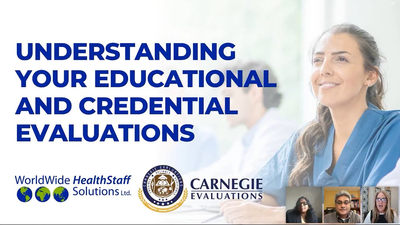 Understanding Your Educational and Credential Evaluations (webinar ...