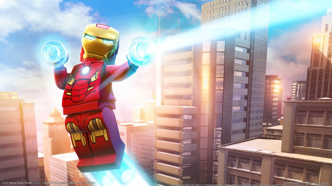 Tony stark base - lego marvel avengers - YouTube