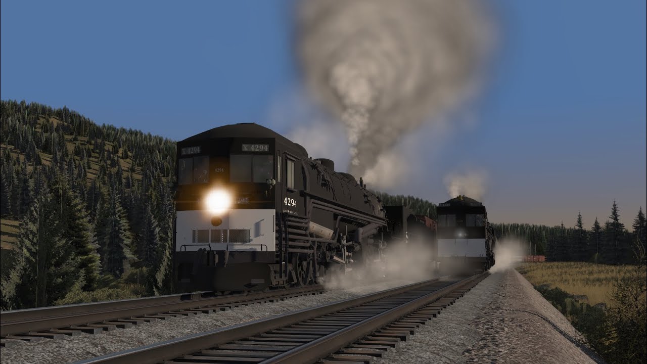 Cab Forwards on the Southern Pacific (Trainz 2019) - YouTube