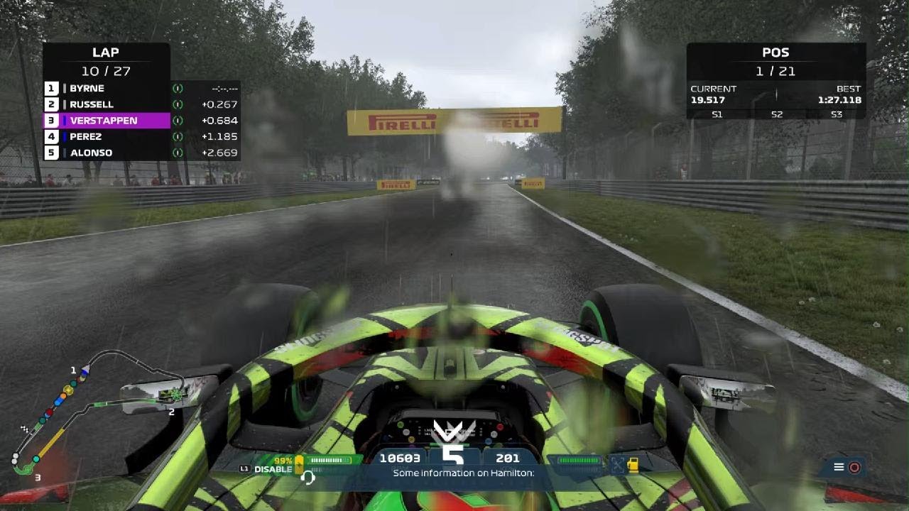 AI Overtake Me Under VSC - F1 2021 - YouTube