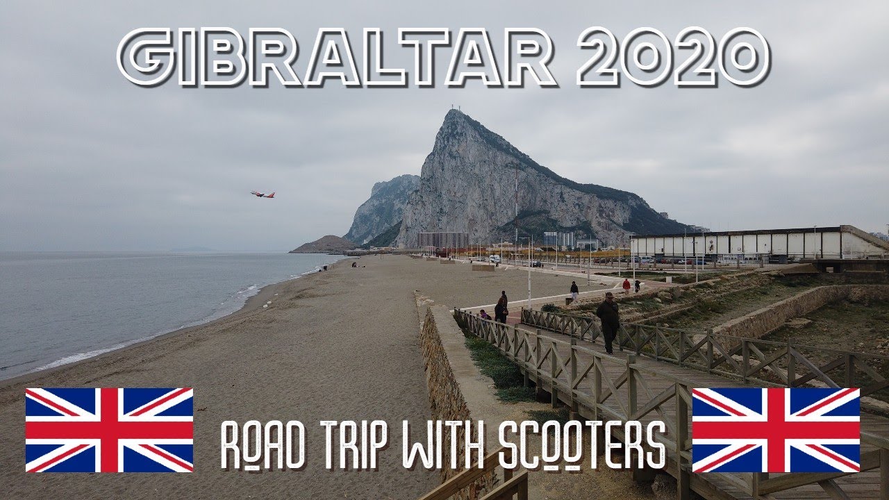 Gibraltar 2020 - Road trip with scooters to Gibraltar - VLOG210 [4K ...