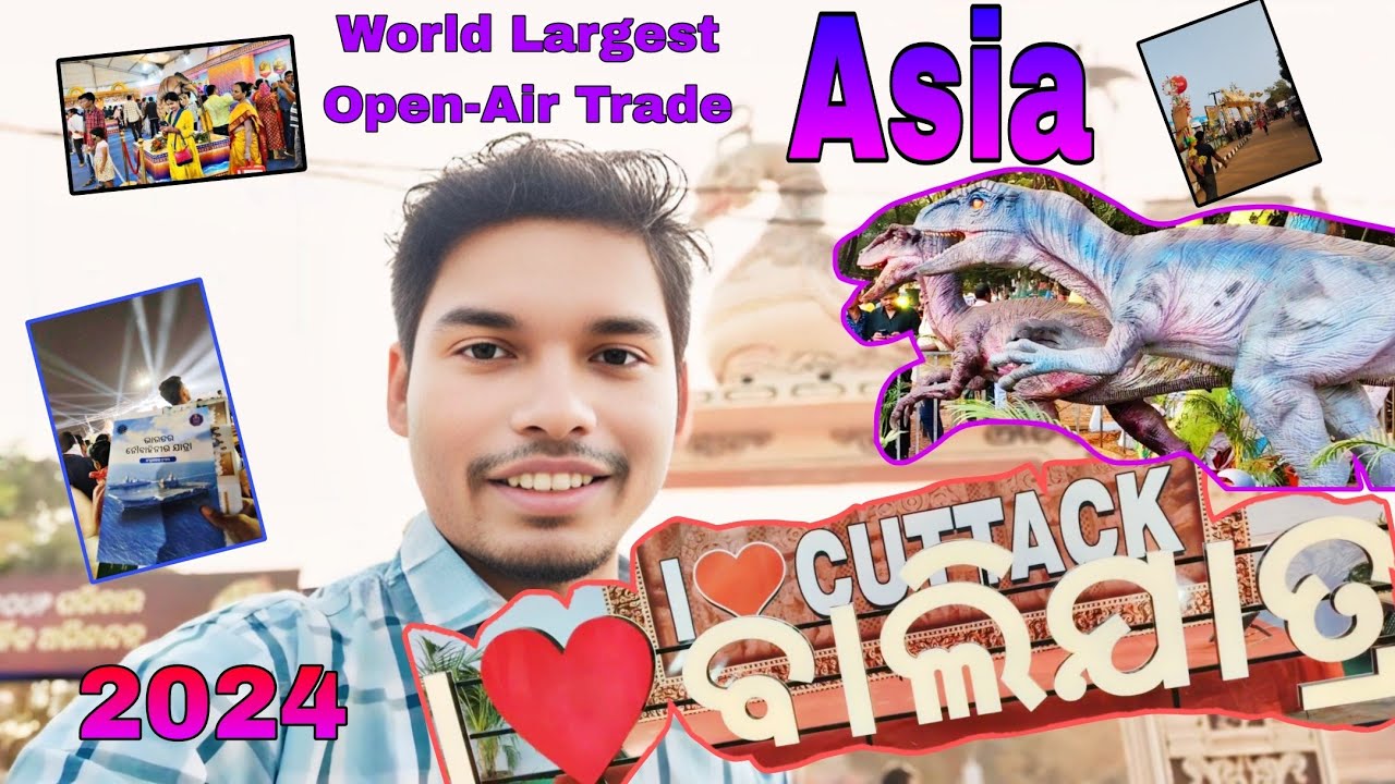 The Largest Open-Air Trade Fair in Asia India Cuttack Balijatra 2024 ...
