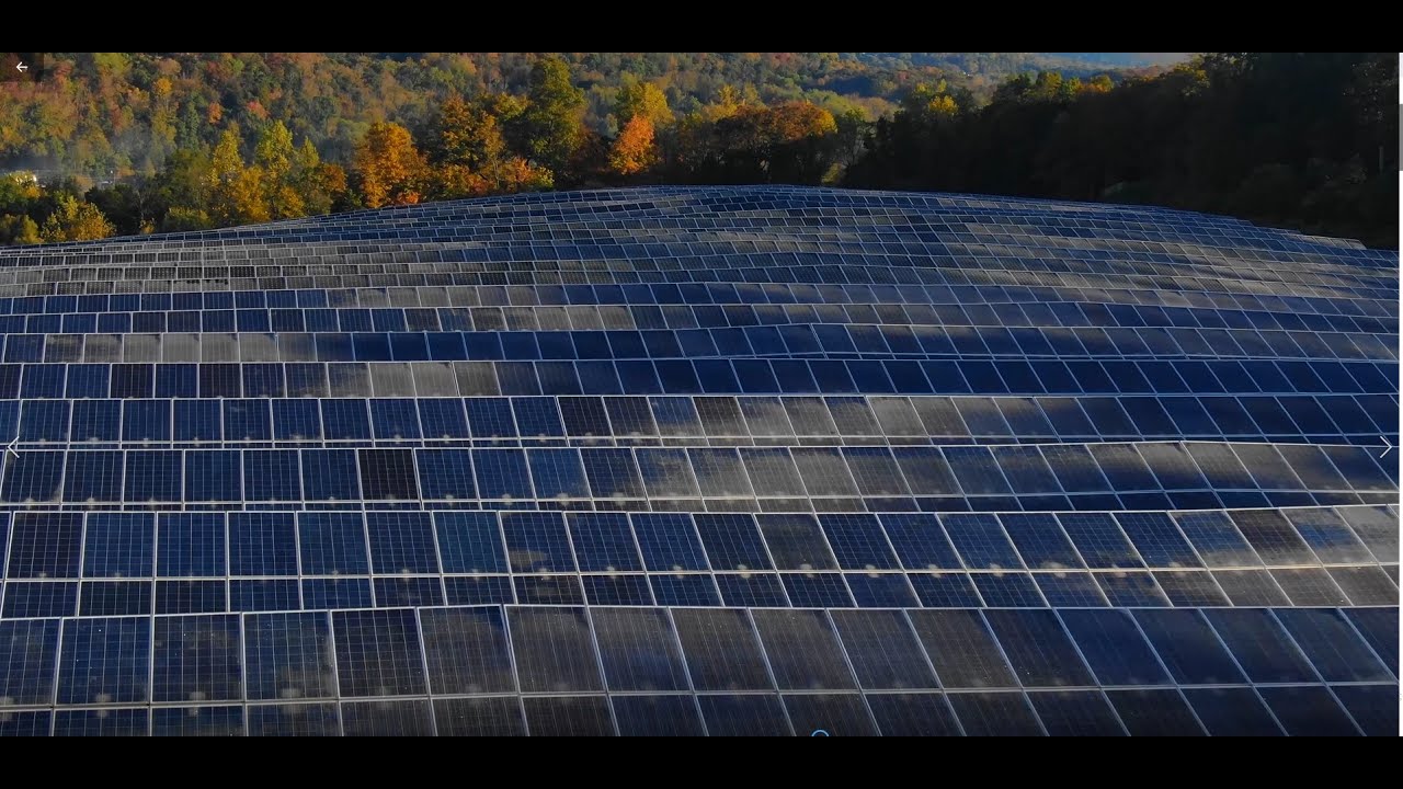 Northeast's Largest Solar Powered Resort - YouTube