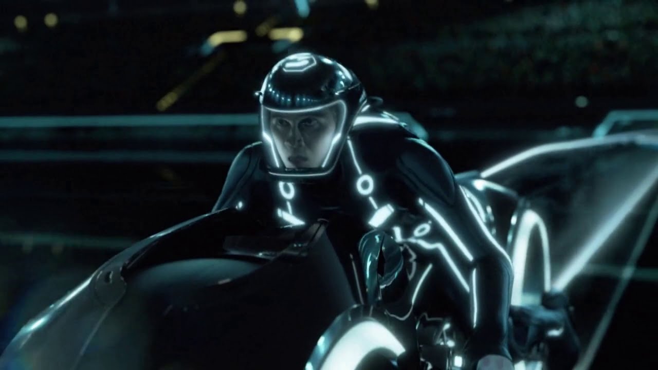 TRON Legacy (2010) 4K Hindi Dubbed LIGHT CYCLE BATTLES 4K 50 FPS (PART ...