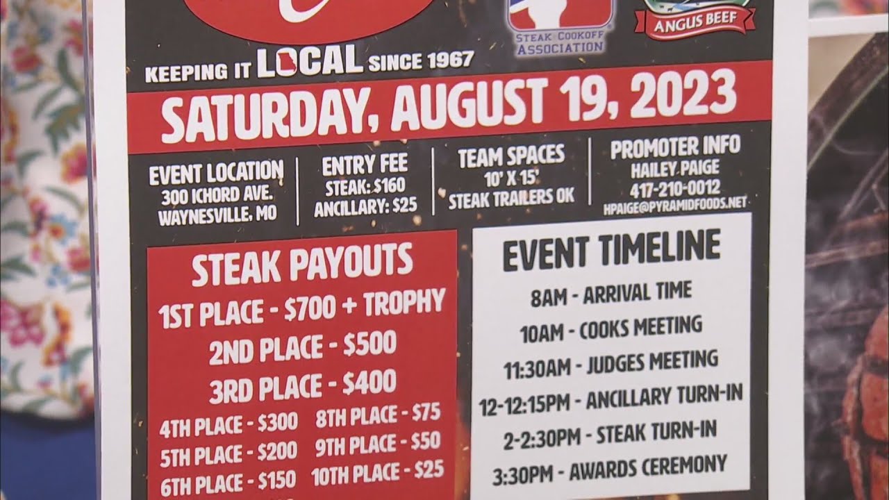 Price Cutter SCA Steak Cookoff - YouTube