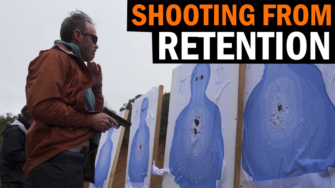 Shooting From Retention at Close Range with Navy SEAL Mark "Coch ...