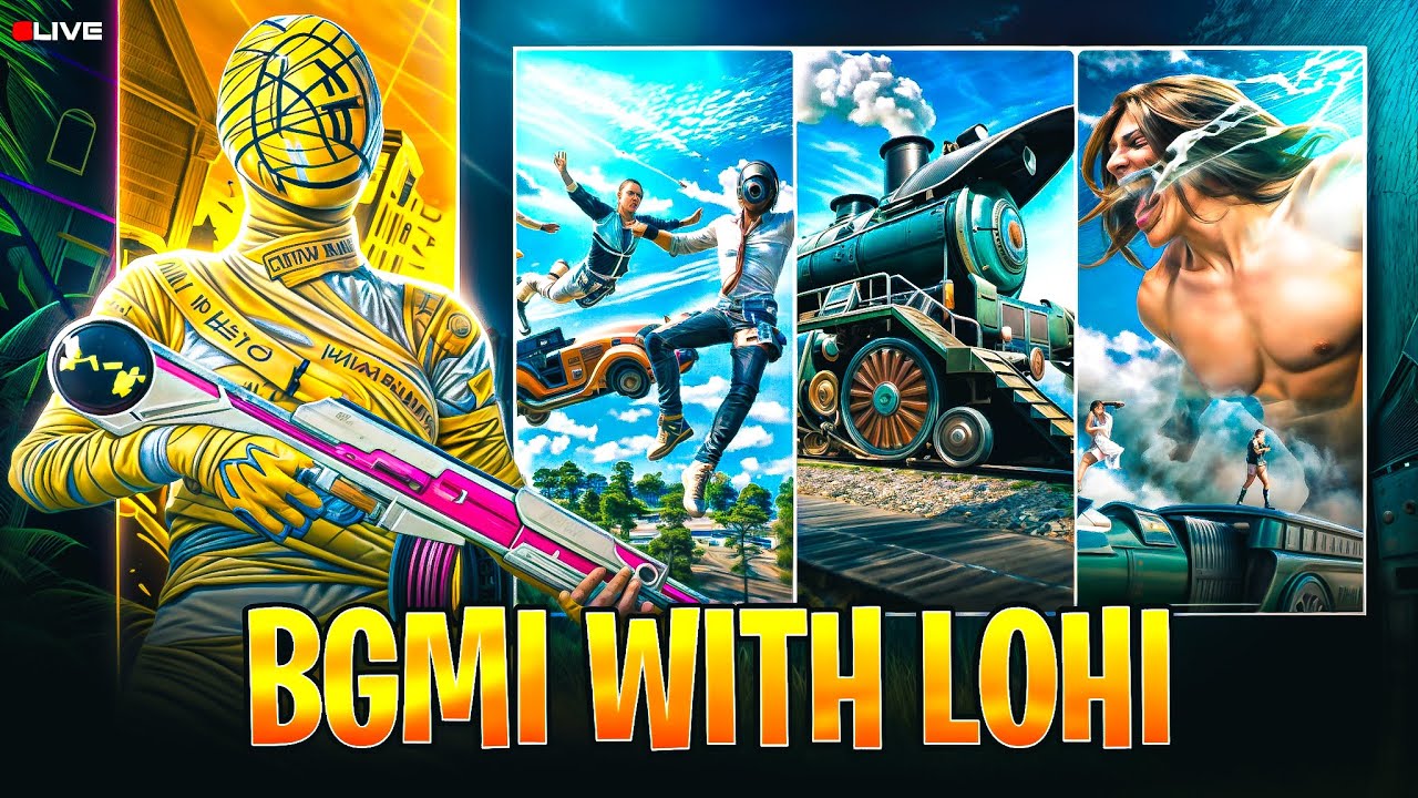 SQUAD RUSH GAME PLAY WITH LOHI || BGMI 3.8 NEW UPDATE || #bgmi # ...