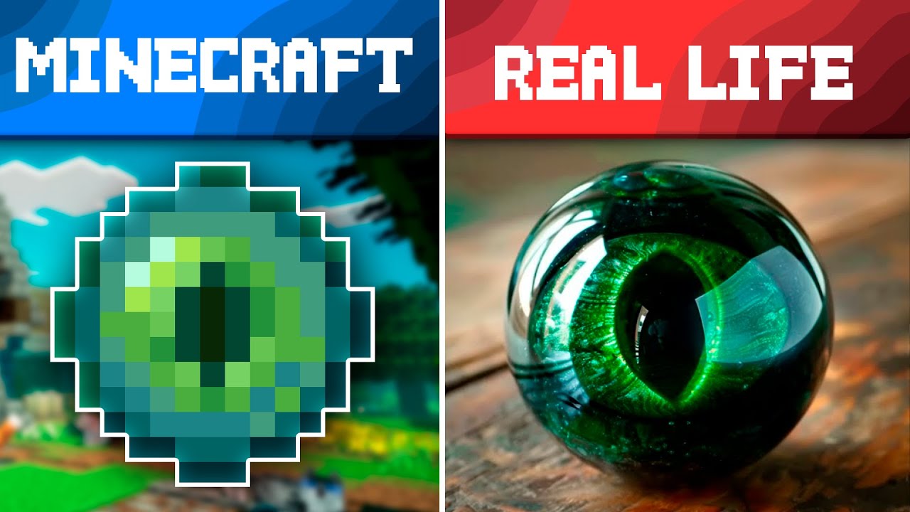 Minecraft in Real Life – You Won’t Believe This Look!! - YouTube