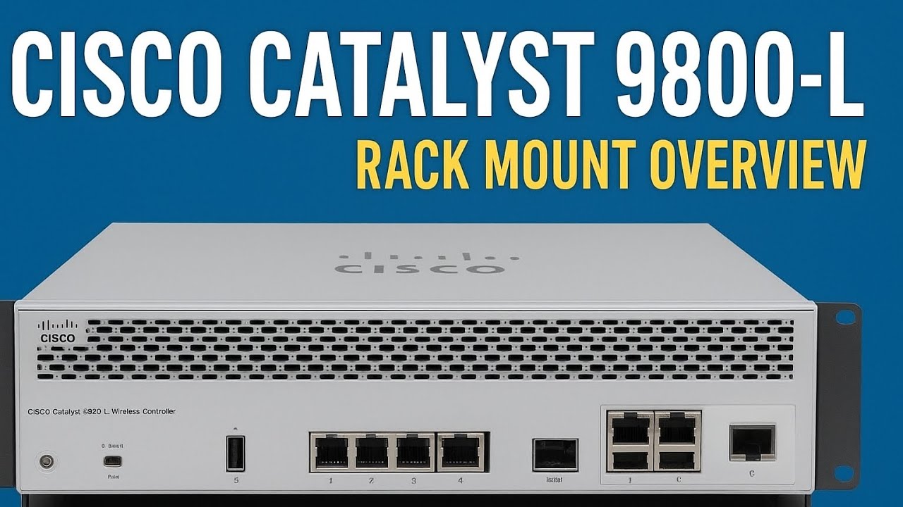 Cisco Catalyst 9800-L Wireless Controller – Rack Mount Overview ...