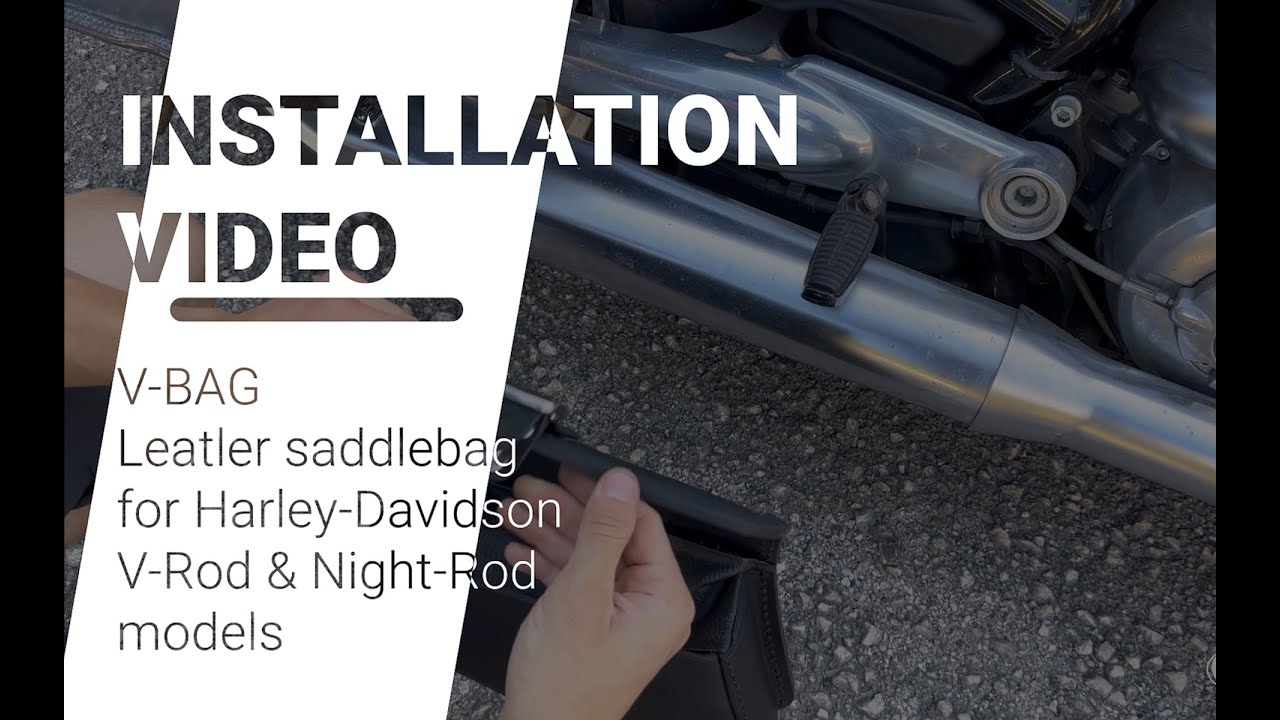 No Tools Needed! Install This Under-Seat Bag on Your V-Rod | Quick ...