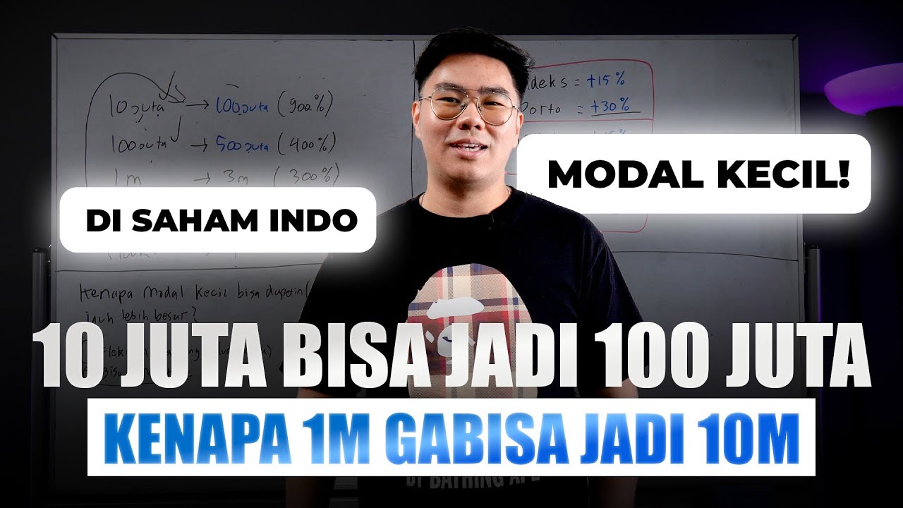 Trading saham modal kecil = Cuan lebih besar - YouTube