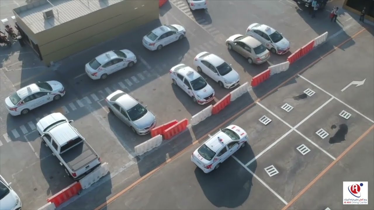Al Ali Driving Center Smart Yard (automatic and manual) - YouTube