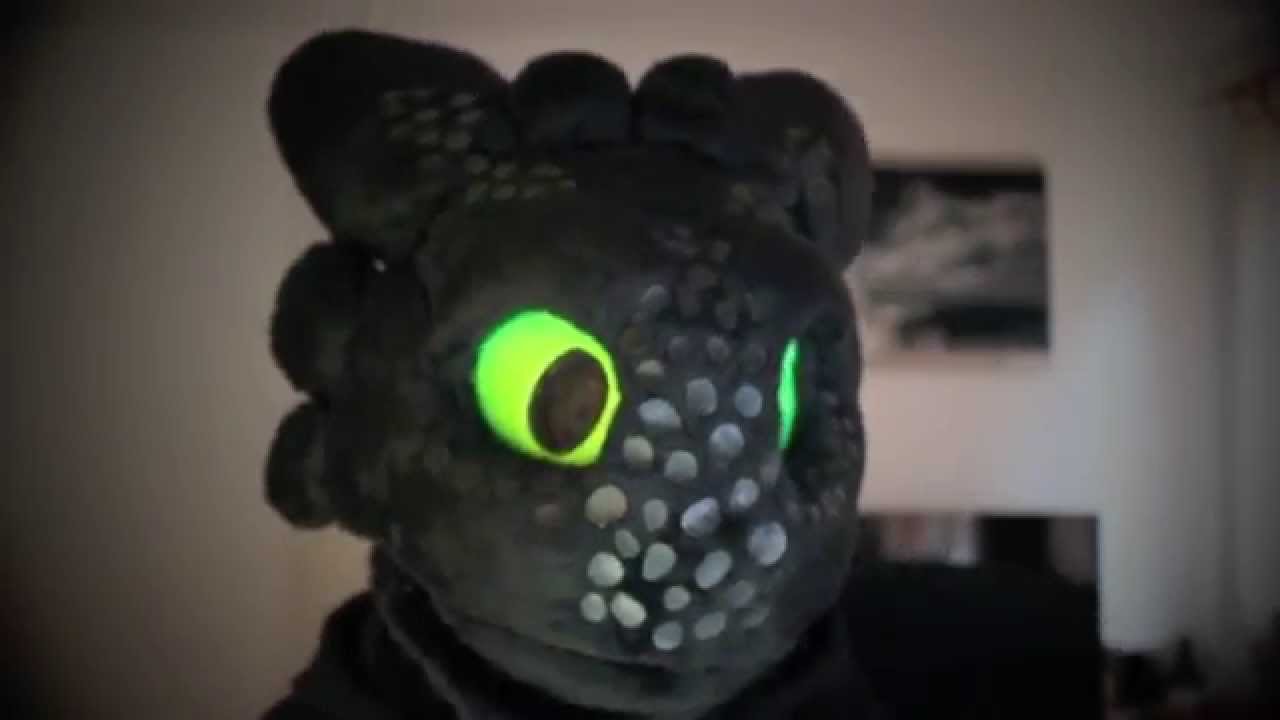 CRAFTING: Toothless Head - Mission Completed - YouTube