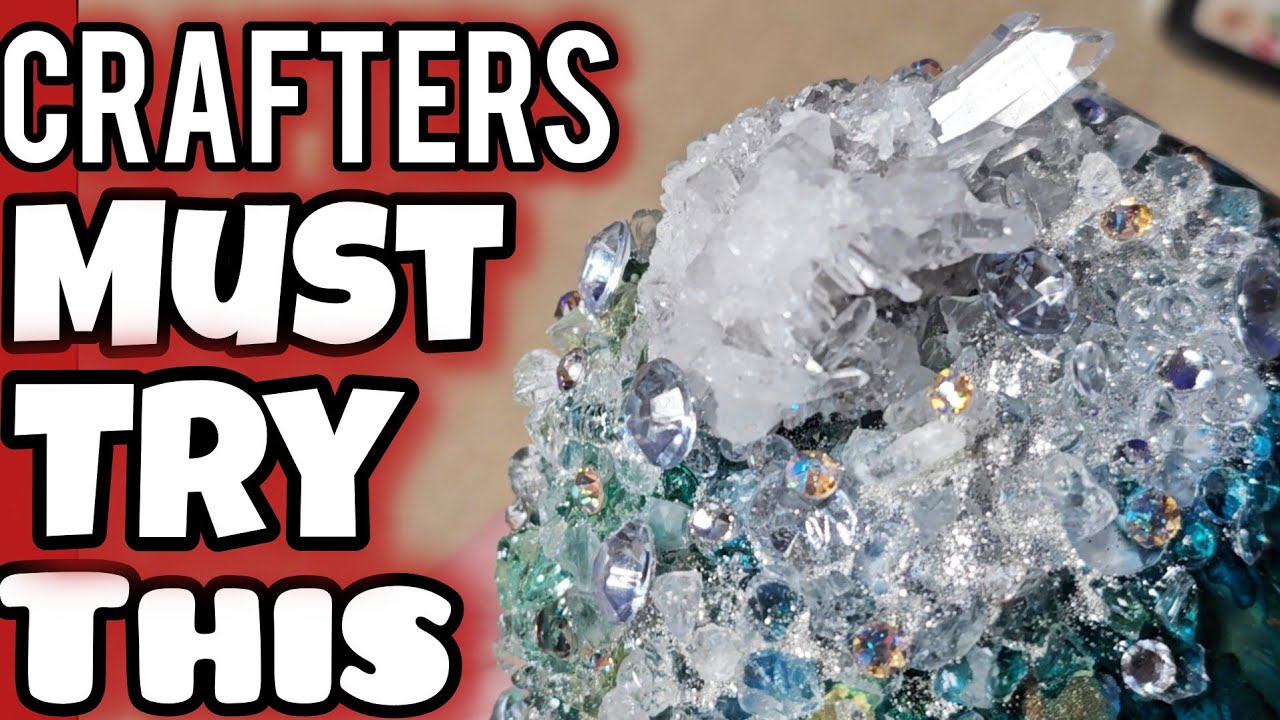 EPIC Dollar Tree HACK! CRYSTALLIZED NIGHT LIGHT! | The Most MAGICAL DIY ...