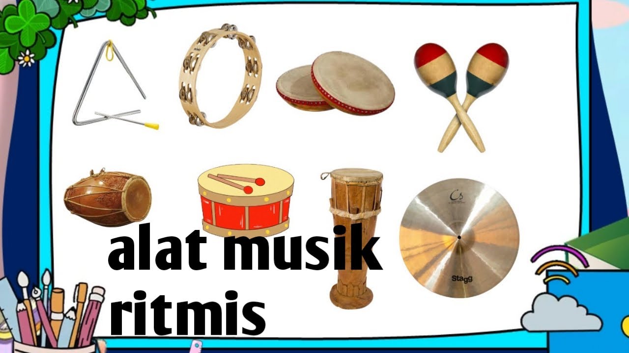 alat musik ritmis - YouTube