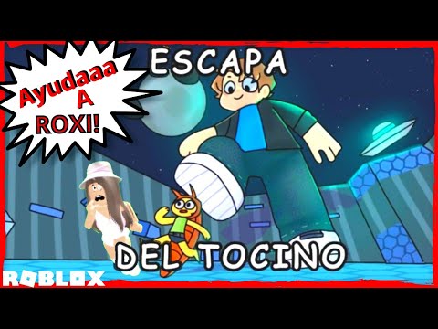Juego de roxicake en Roblox (ESCAPA DEL TOCINO 🥓 OBBy!) @RoxiCakeGamer ...