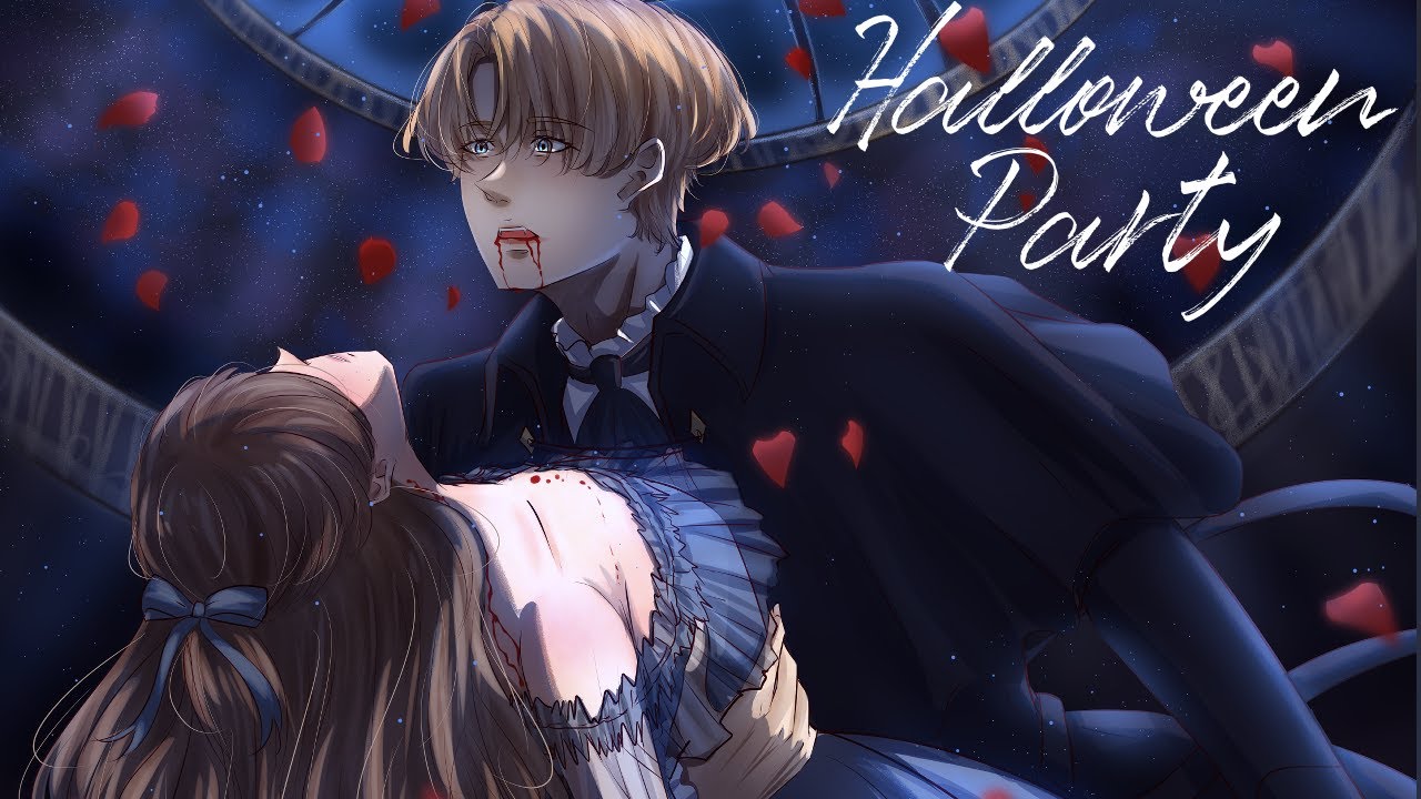 [Halloween Party 2022] Dance With a Vampire | Halloween Illustration ...