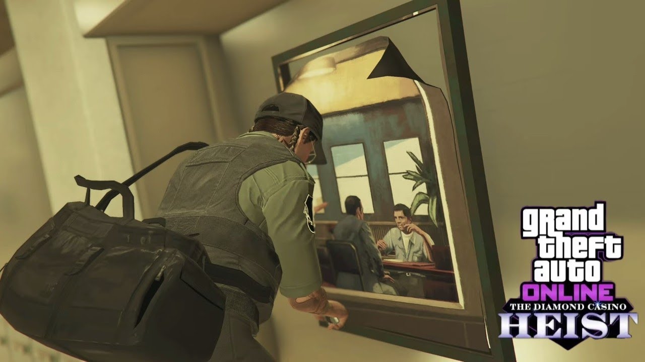 Gta 5 Online - Diamond Casino Heist: The Big Con - Paintings - (No ...