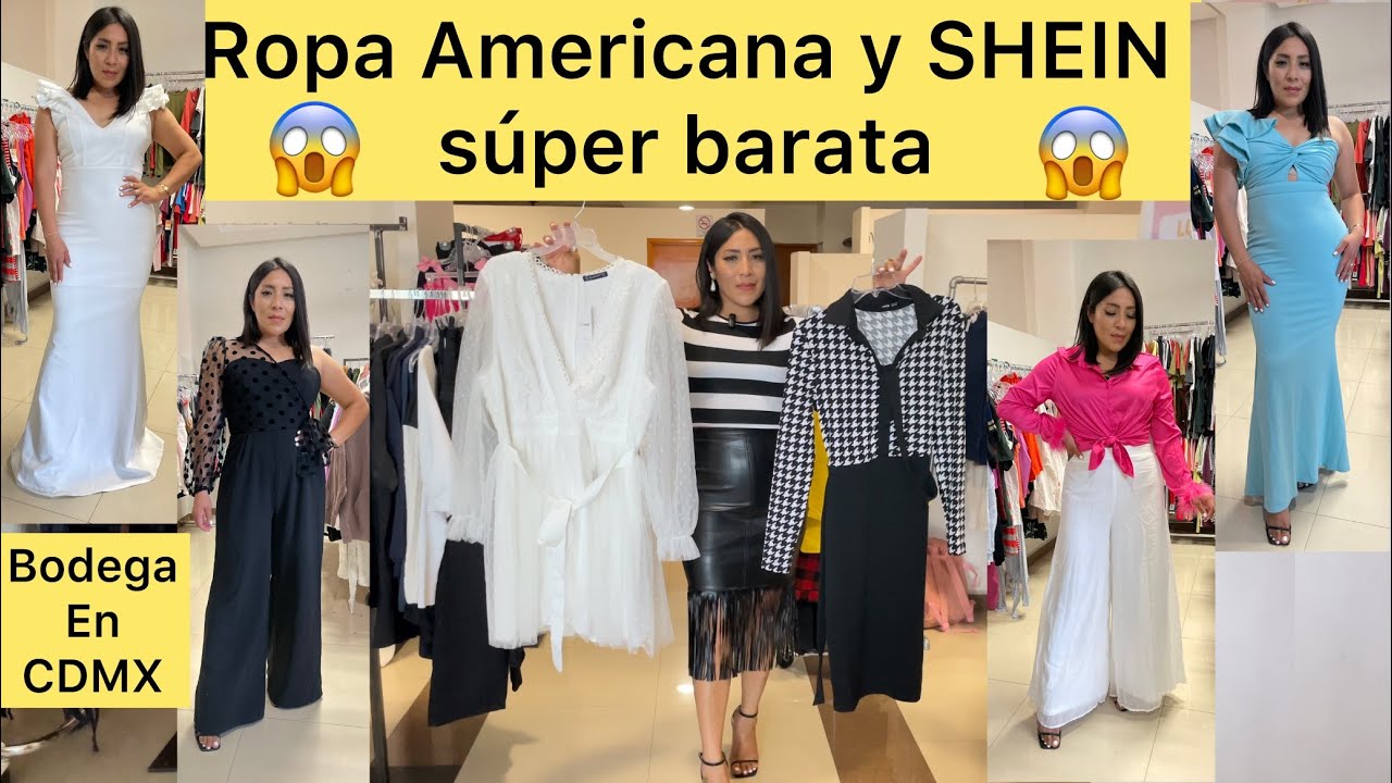 Ropa Americana y de SHEIN súper barata y bonita 💜 Bodega en CDMX - YouTube