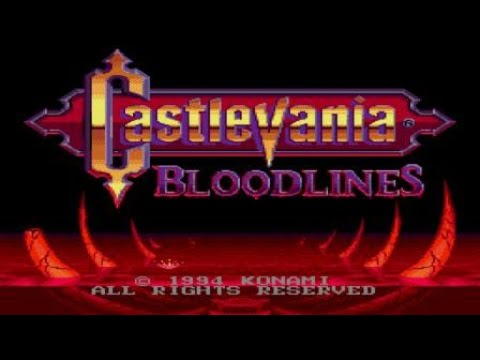 Castlevania Bloodlines Intro - YouTube