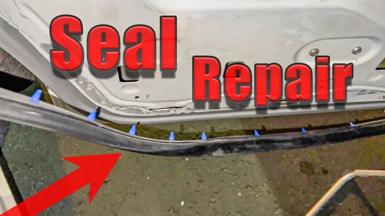 How To Fix Outer Door Seals Not Staying In Place | Ford Econoline Vans ...