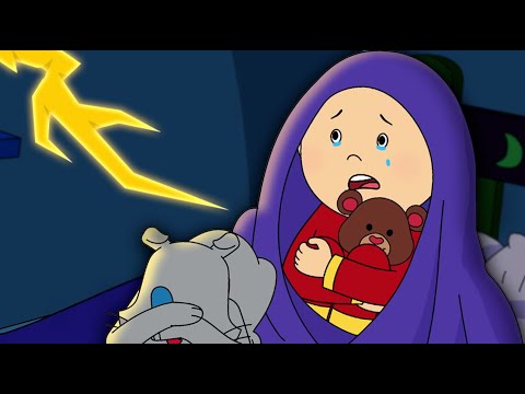 Caillou ve Gök Gürültüsü | Caillou Türkçe - WildBrain