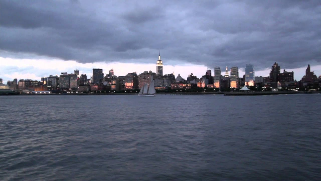 NYC Skyline Stock Video - YouTube