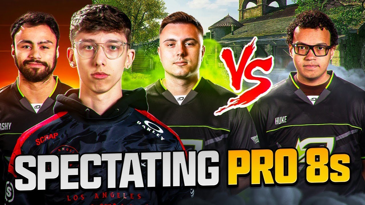 SCRAP AND DASHY REACT TO PRED VS HUKE (BO6 PRO 8S) - YouTube