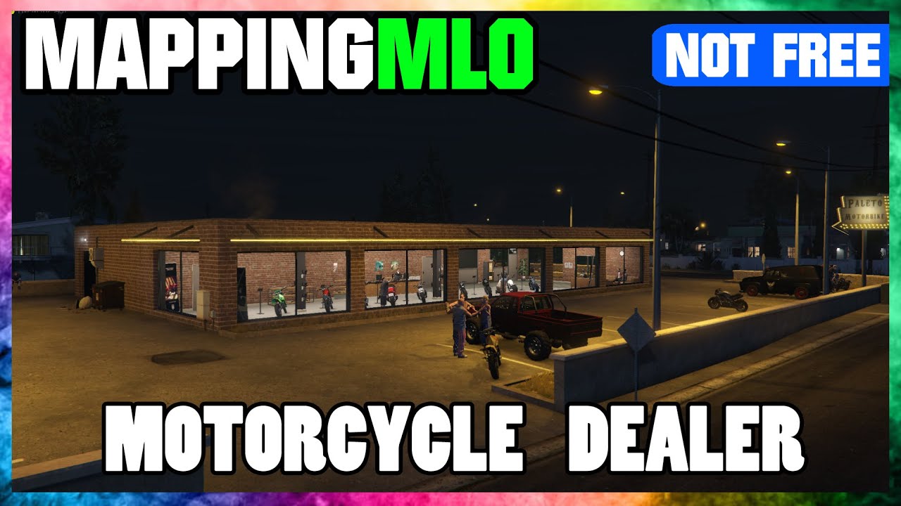 Patoche Motorcycle dealer ( FIVEM ) - YouTube
