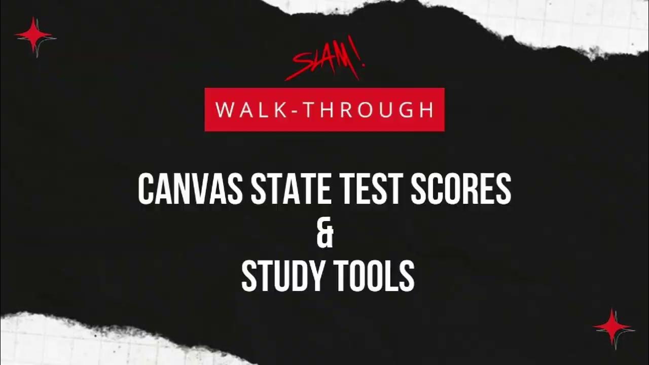 Canvas walkthrough- How to Check Grades and Access Valuable Study Tools - YouTube