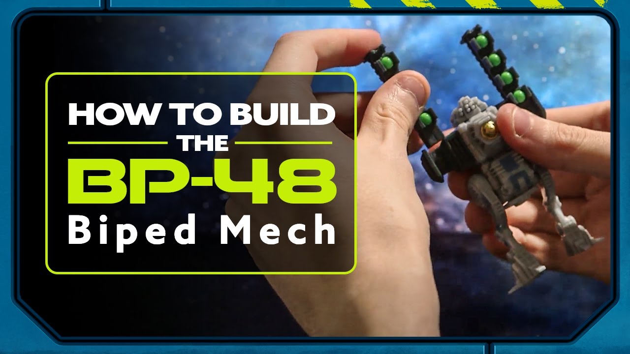 How to Build the BP-48 Biped Mech | #BuildToBattle - YouTube