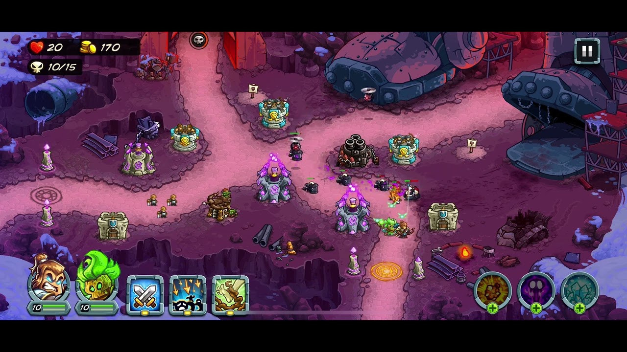 23.Darksteel Gates | Kingdom Rush Alliance | Impossible | Campaign ...