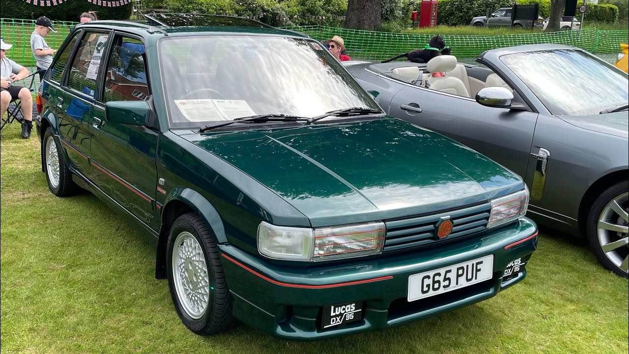 MG Maestro Turbo, first car show in nearly 20 years #4 - YouTube