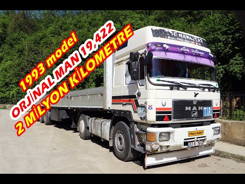 ORJİNAL 1993 MODEL MAN 19.422 SILENT / SÜRÜŞ TESTİM /