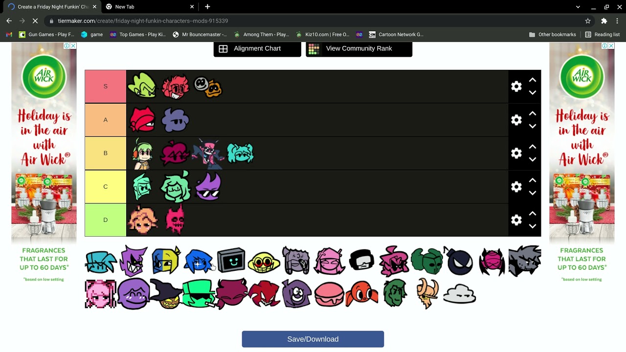 Rating FNF Characters! - YouTube