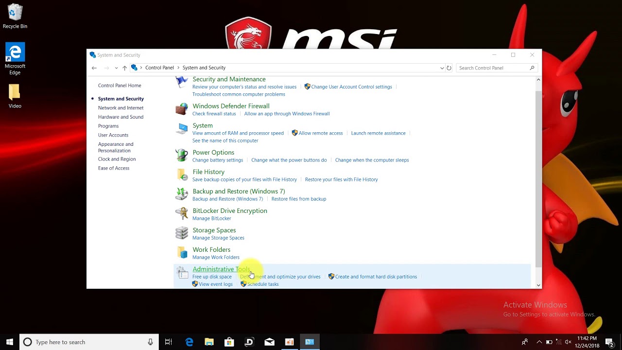 MSI® HOW-TO temporarily turn off the Windows Update through system ...