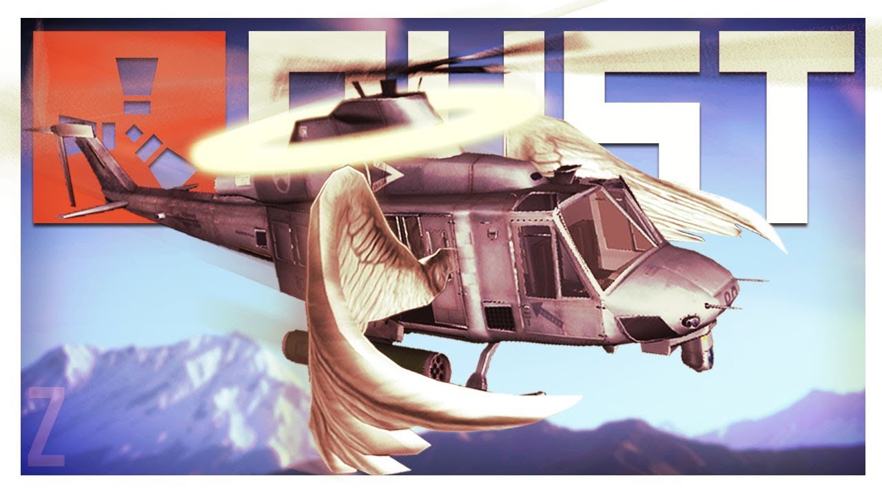 GUARDIAN HELI-ANGEL | Rust Survival Gameplay Part 2 - YouTube