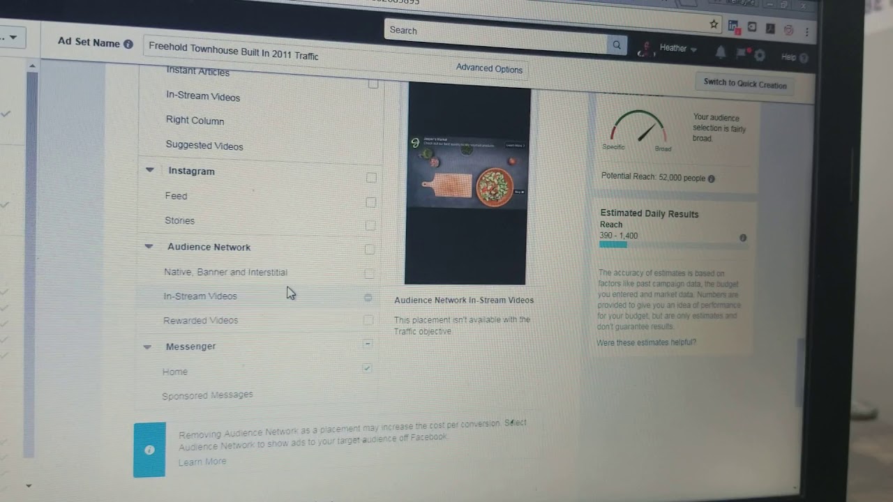 How to do Real Estate Facebook ad Target Audience - YouTube