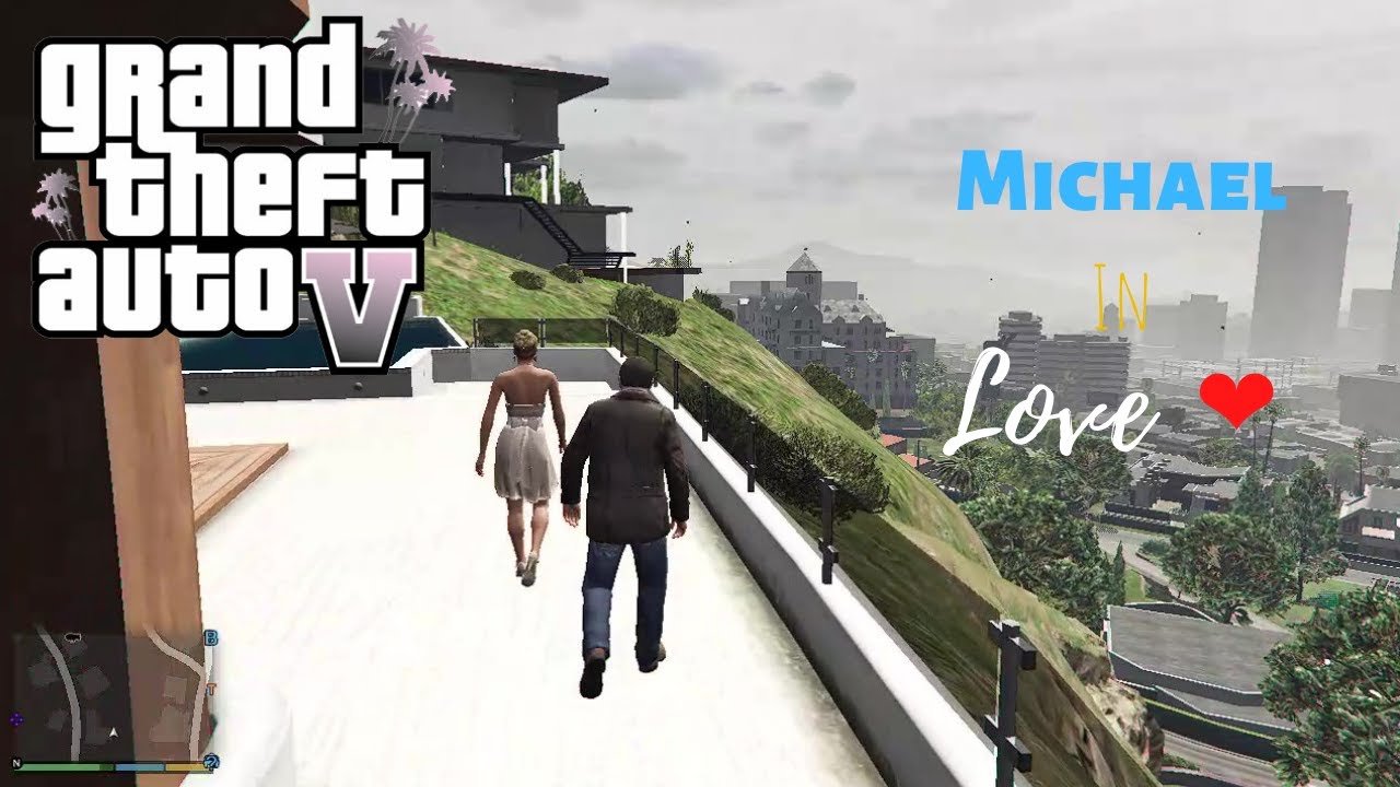 GTA 5 - Michael's Girlfriend Mission ( Michael in Love 💕😘😍) Bride ...