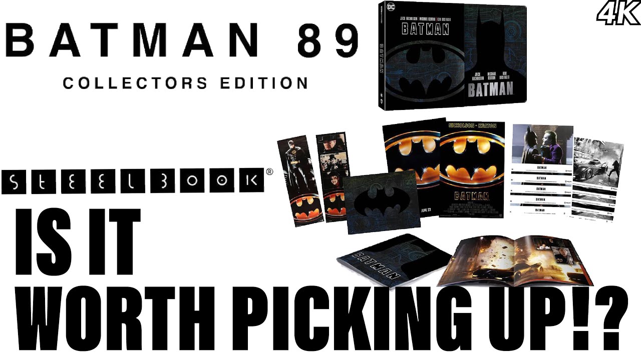 BATMAN 4K (Ultimate Collectors Edition) Unboxing and Review With ...