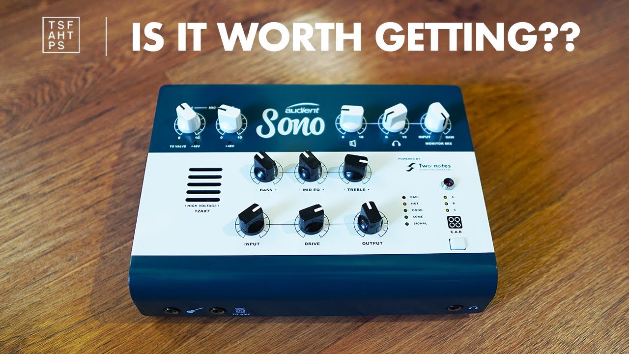 Audient Sono - the ultimate interface for guitarists?? - YouTube