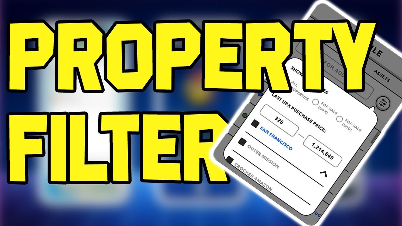 How to use Property Filters - YouTube