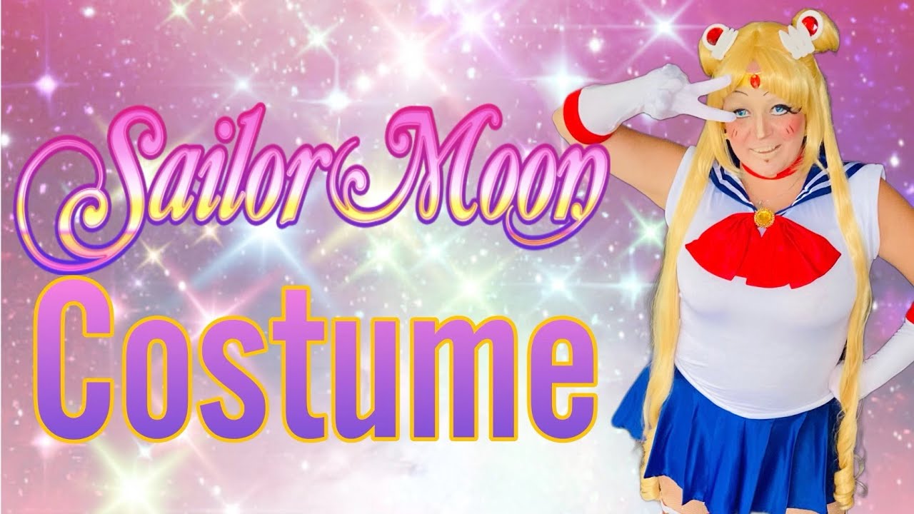 Sailor Moon costume and make up tutorial. This is Cal O'Ween! - YouTube